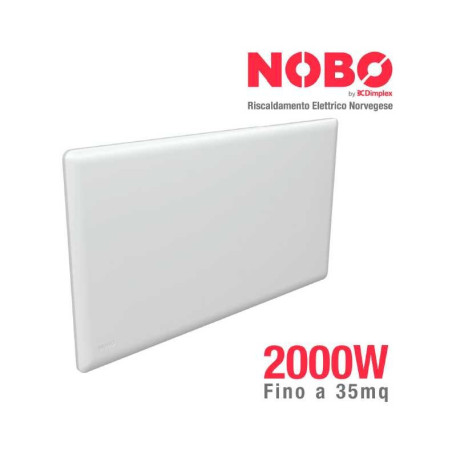 Radiatore elettrico NOBO Dimplex 2000 top